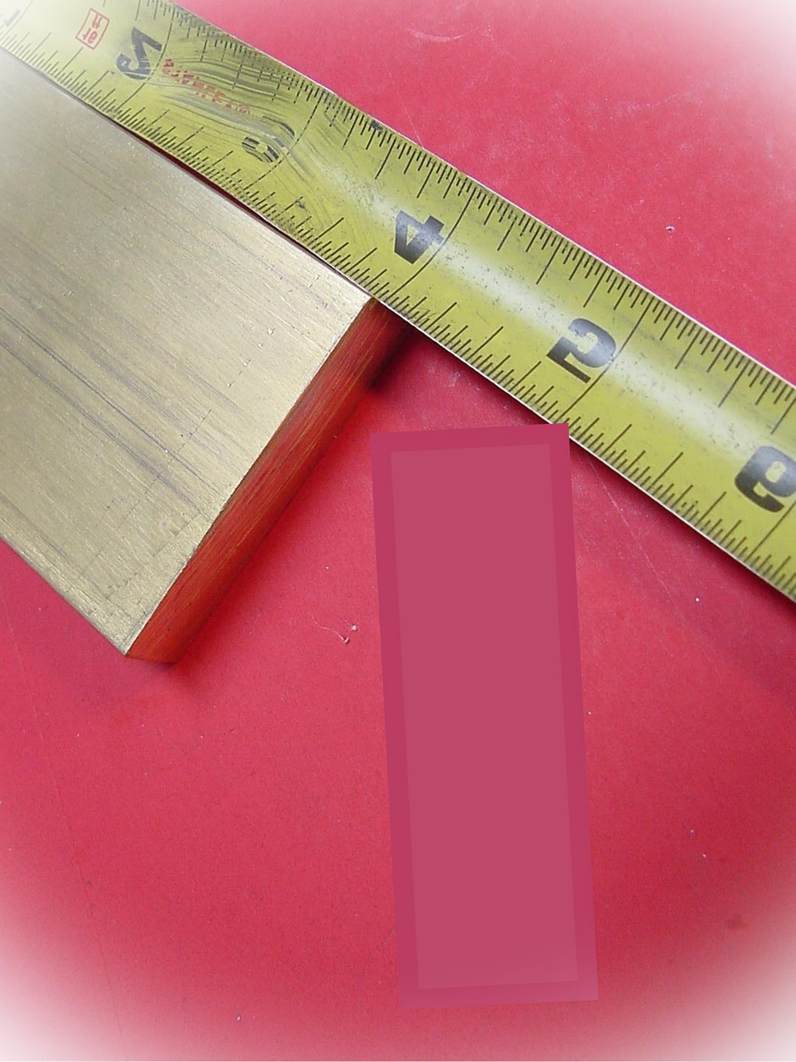 Amazon.com: New Pack of 1/2" x 2" C360 Brass Flat BAR 4" Long Solid ...