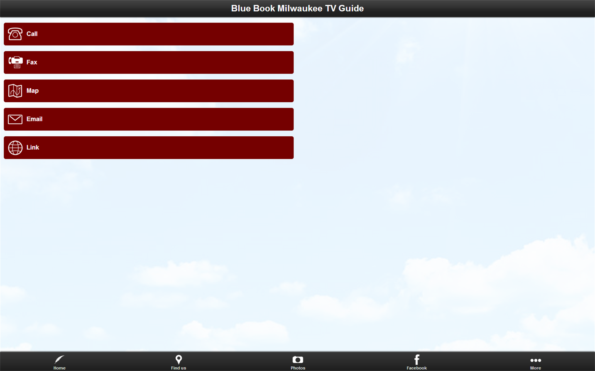 Blue Book Milwaukee TV Guide - App on Amazon Appstore