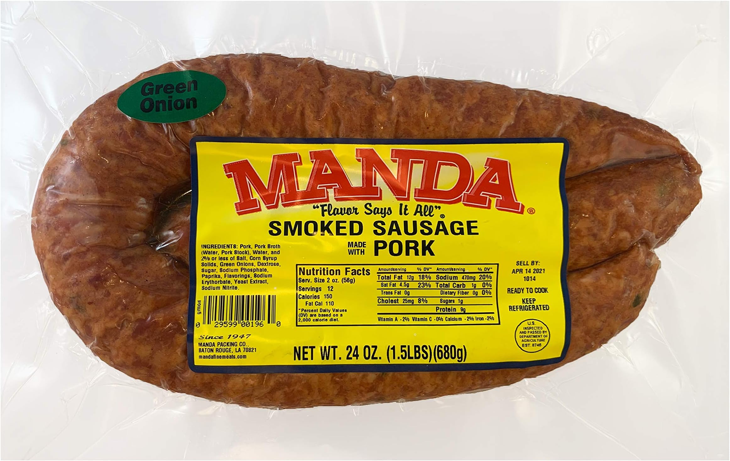 Amazon.com: Manda Fine Meats (Boudin, 2.25lb)