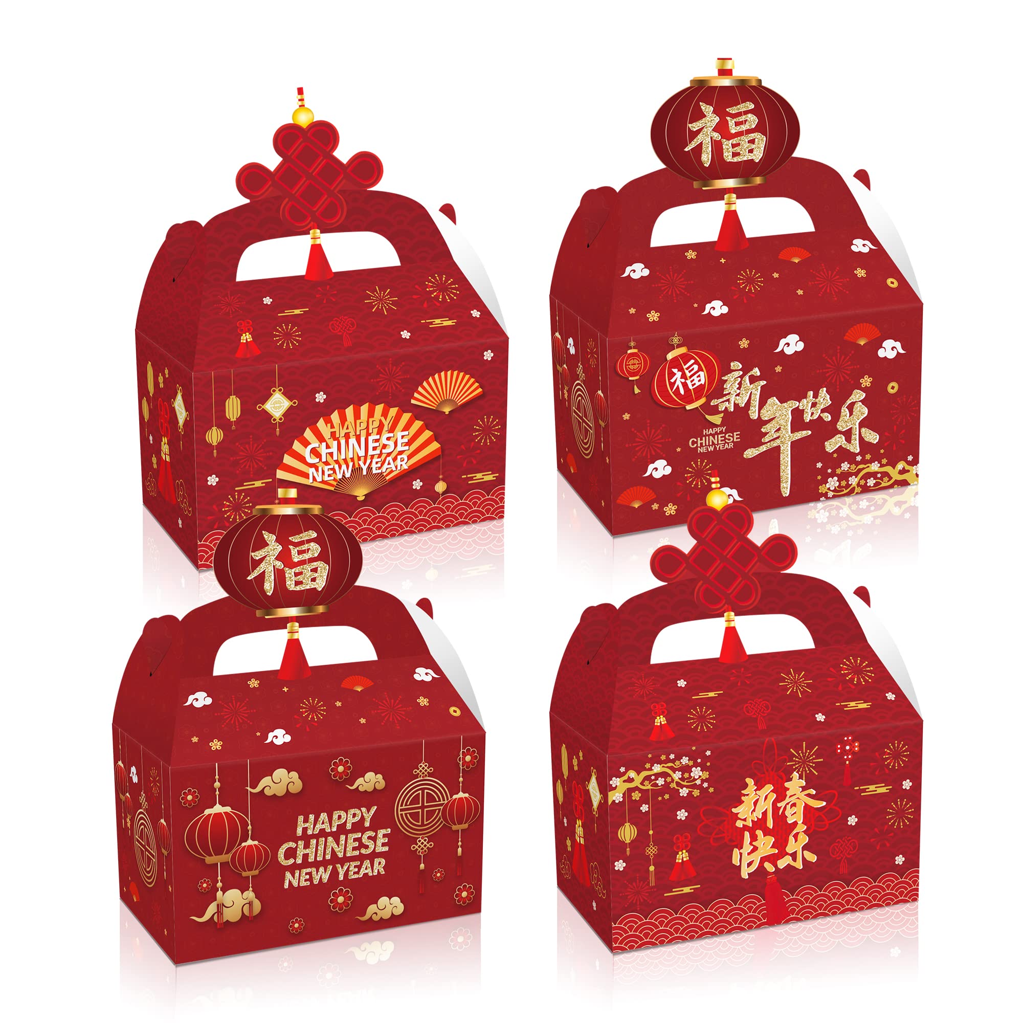 Amazon.com: LOONELO Chinese New Year Party Favor Boxes, 12pcs 2025 ...