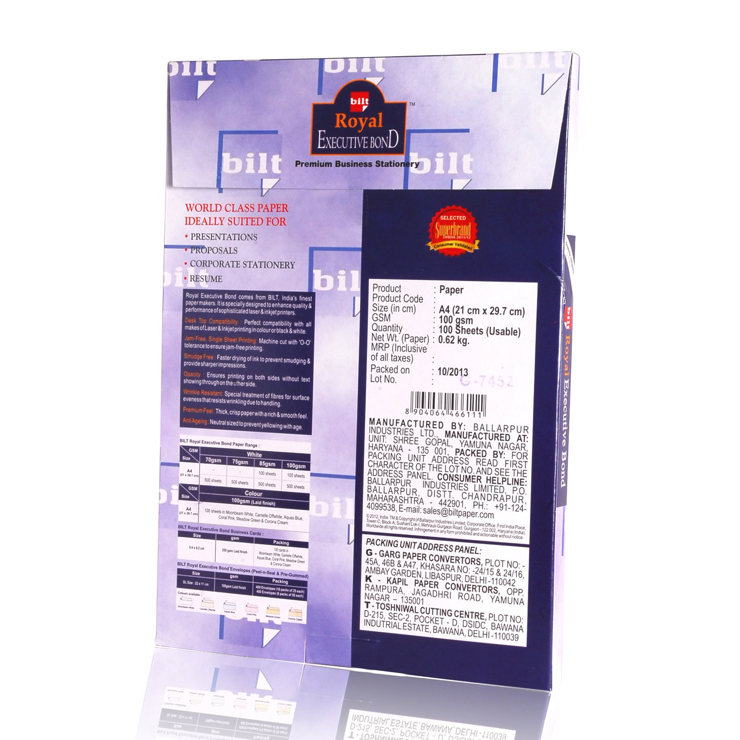 Bilt Royal Executive Bond Paper A4 500 Sheets 100 GSM 54 OFF bilt-royal-executive-bond-paper-a4-500-sheets-100-gsm-54-off