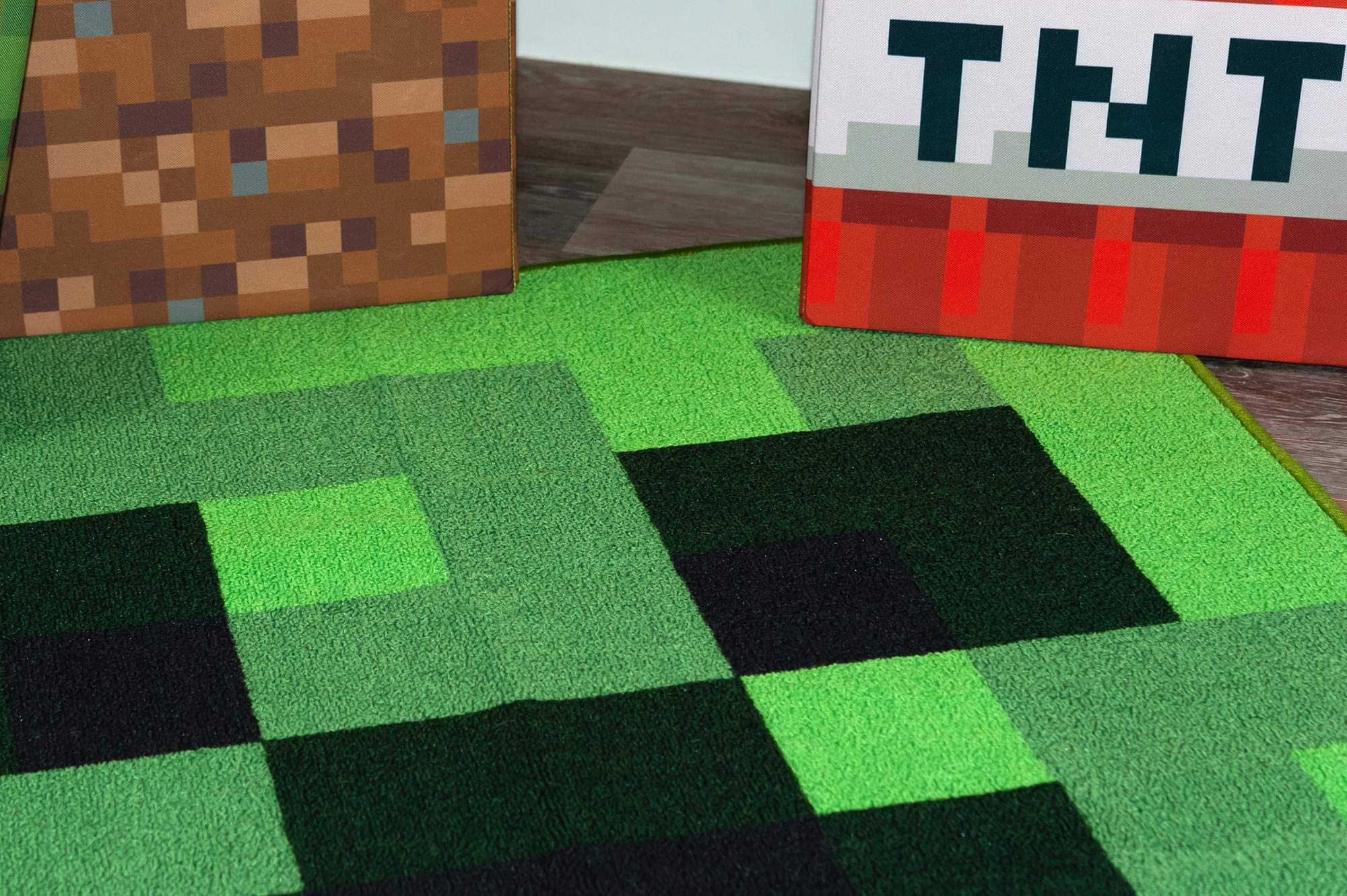 Creeper Minecraft Rug at Carlo Simmons blog
