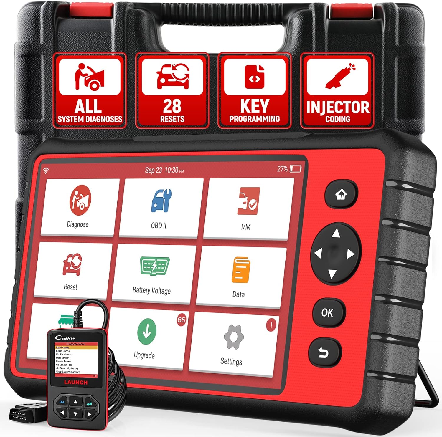 LAUNCH Escáner OBD2 actualizado 2021, herramienta de escaneo automático ...