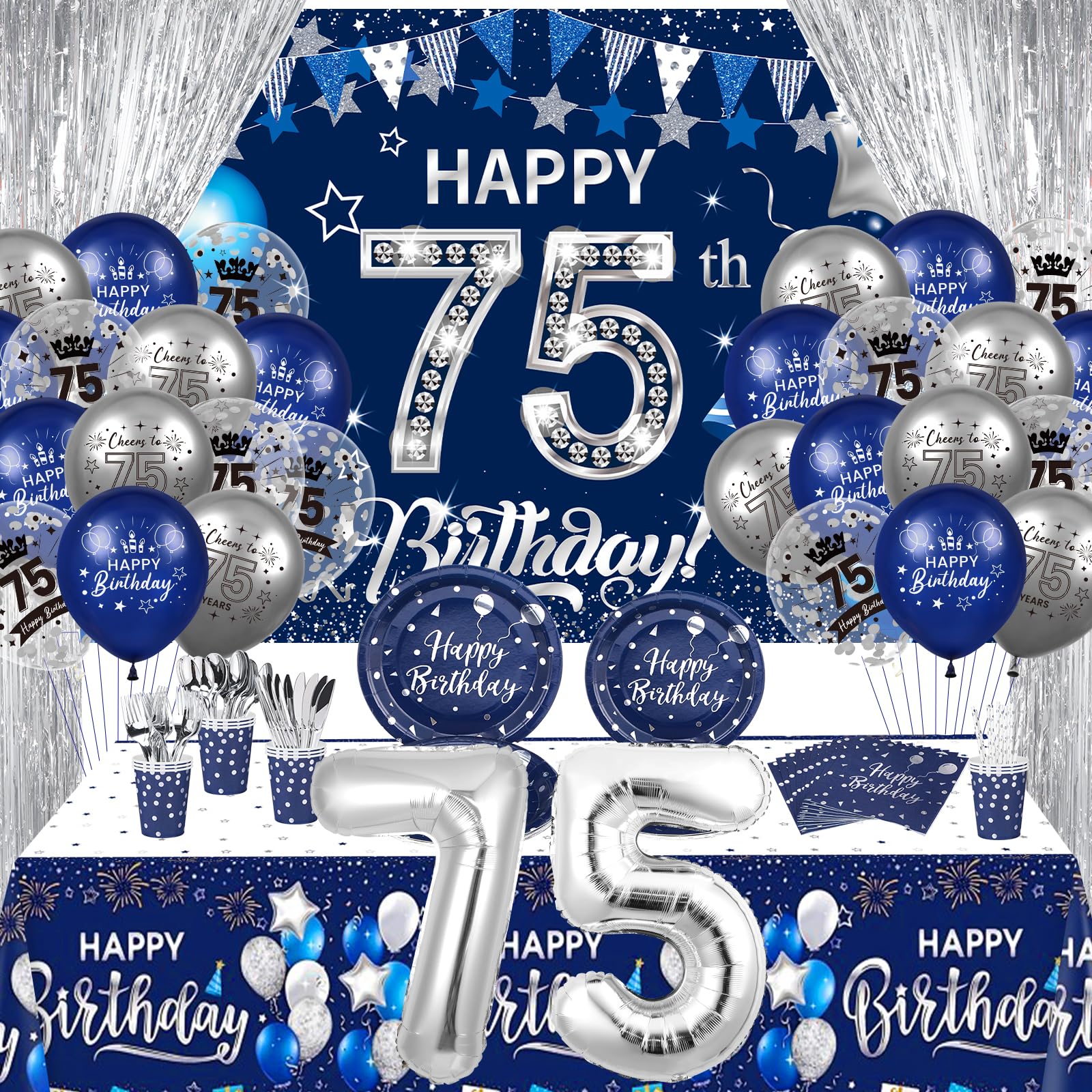 Colors For 75th Birthday Party 75th Birthday Party Game Ideas