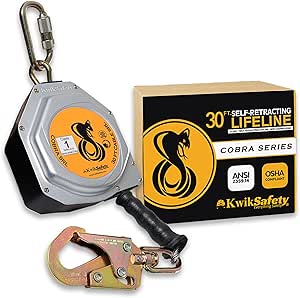 KwikSafety - Charlotte, NC - Cobra 30' Self Retracting Lifeline [NO ...