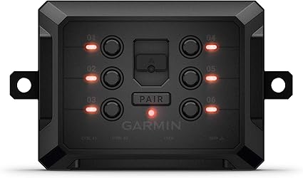 Amazon.com: Garmin PowerSwitch, 6 Gang Compact Digital Switch Box ...