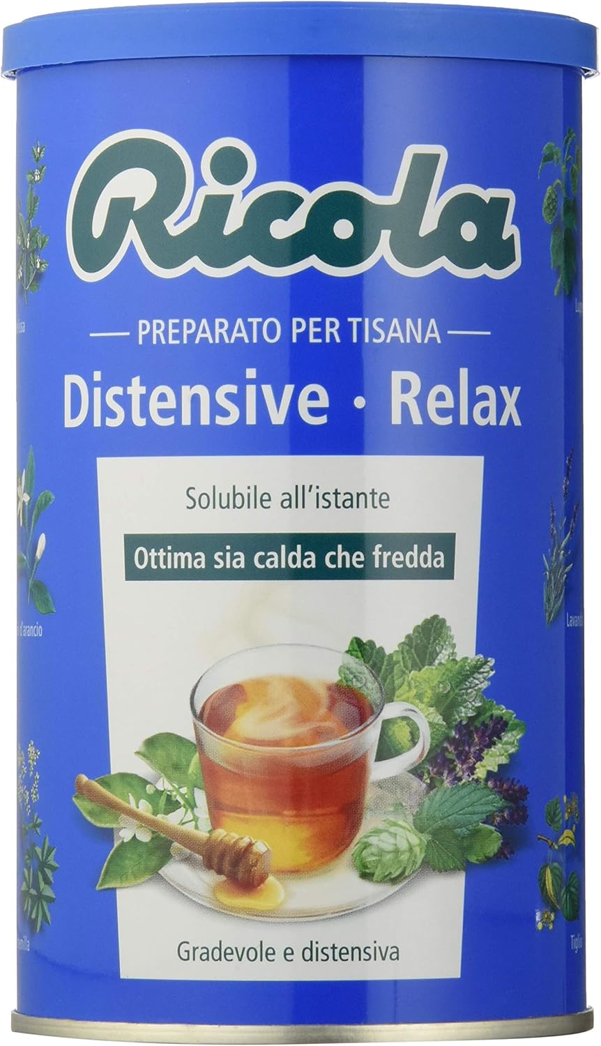 Ricola Tisana Distensive Relax - Pacco da 12 x 200 g : Amazon.it ...