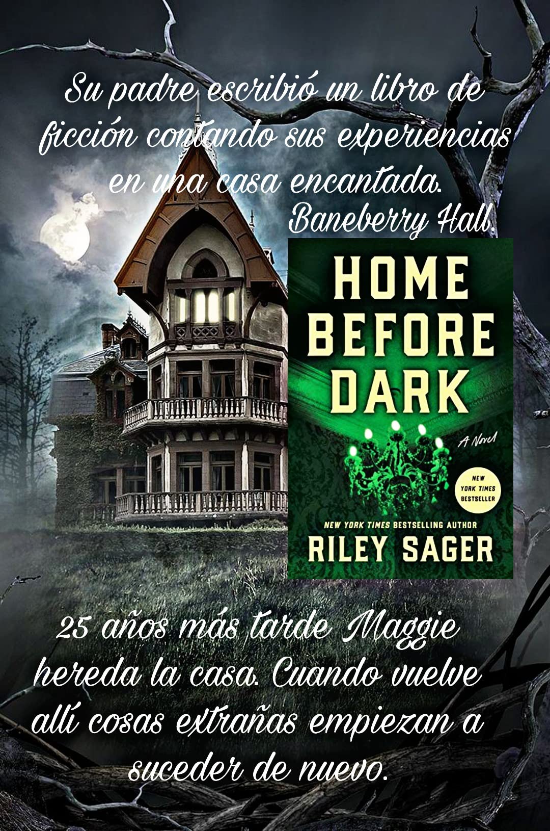 Home Before Dark: A Novel : Sager, Riley: Amazon.es: Libros