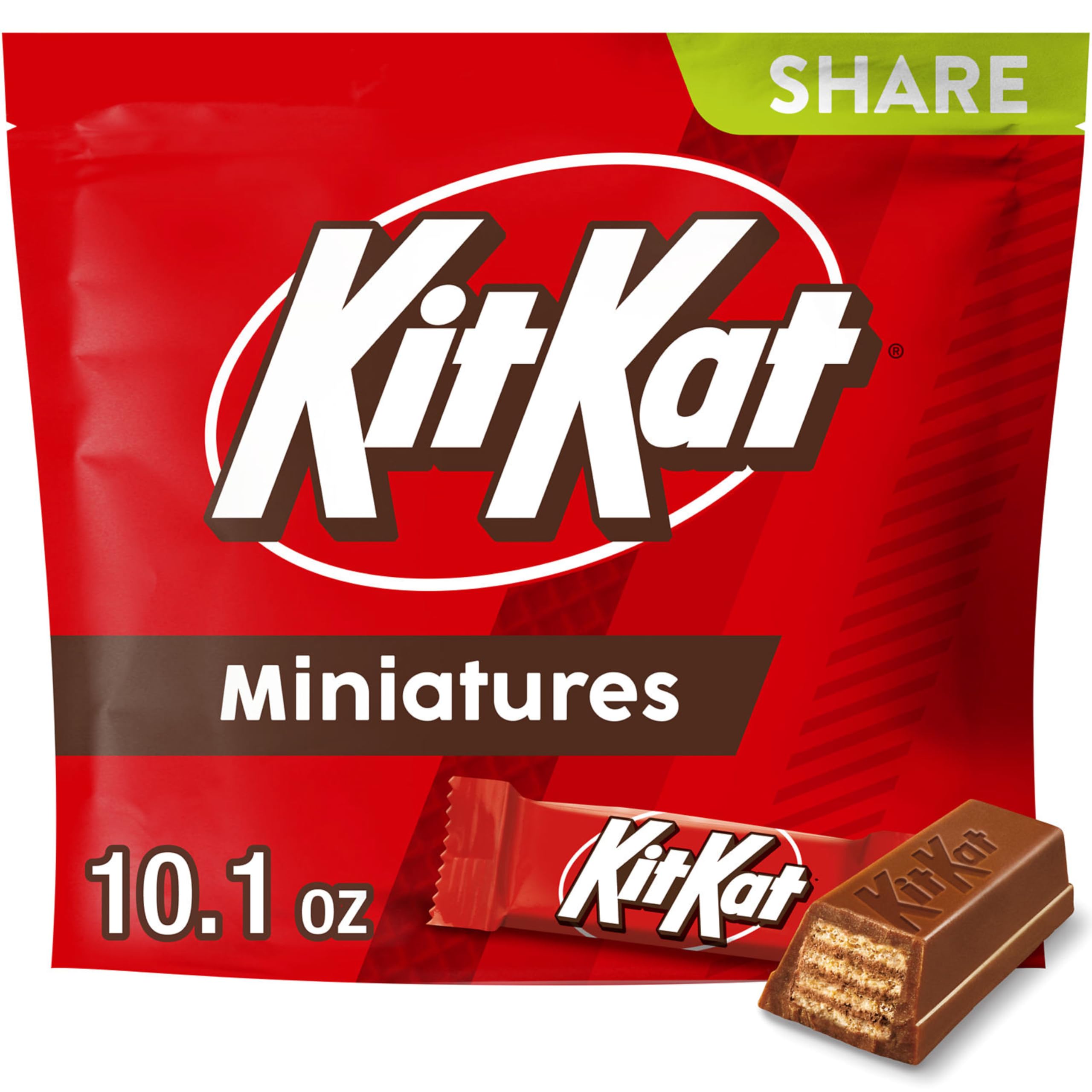 Kit Kat Miniatures Milk Chocolate Wafer Candy Share Pack 10 ...