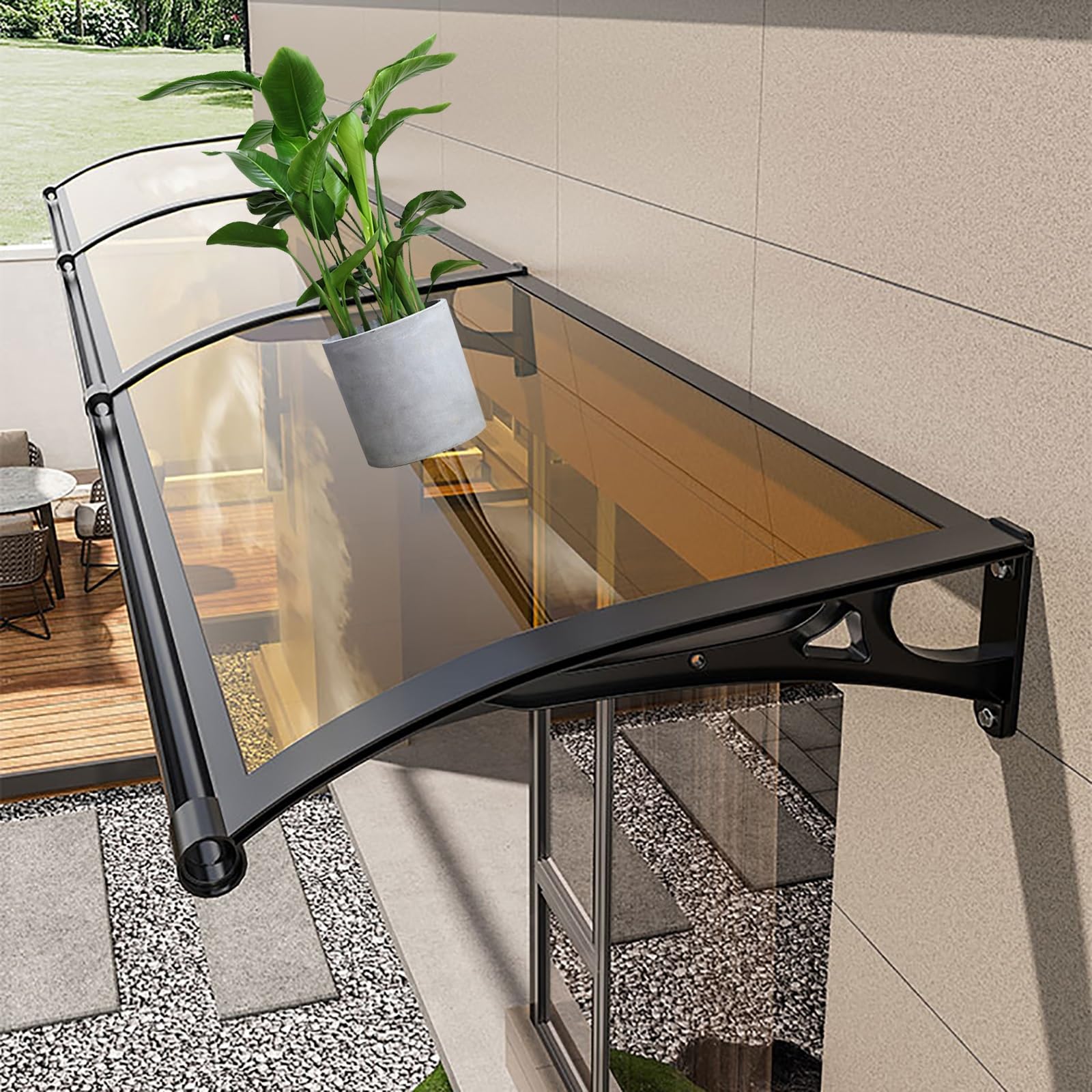 Indoor Wall Canopy Wall Fix Bed Canopy COMPLETE Set Sheer White Cream