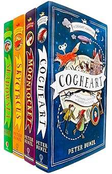The Cogheart Adventures 4 Books Collection Set by Peter Bunzl (Cogheart ...