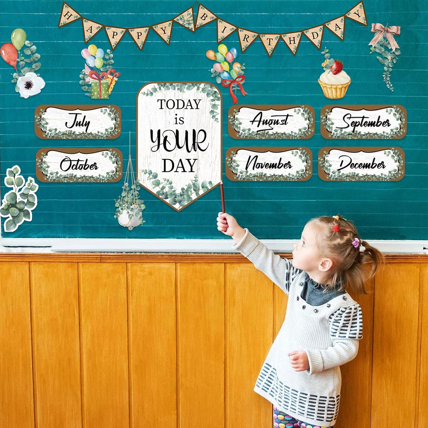 73 Pcs Happy Birthday Bulletin Board Set Stylish Australia | Ubuy