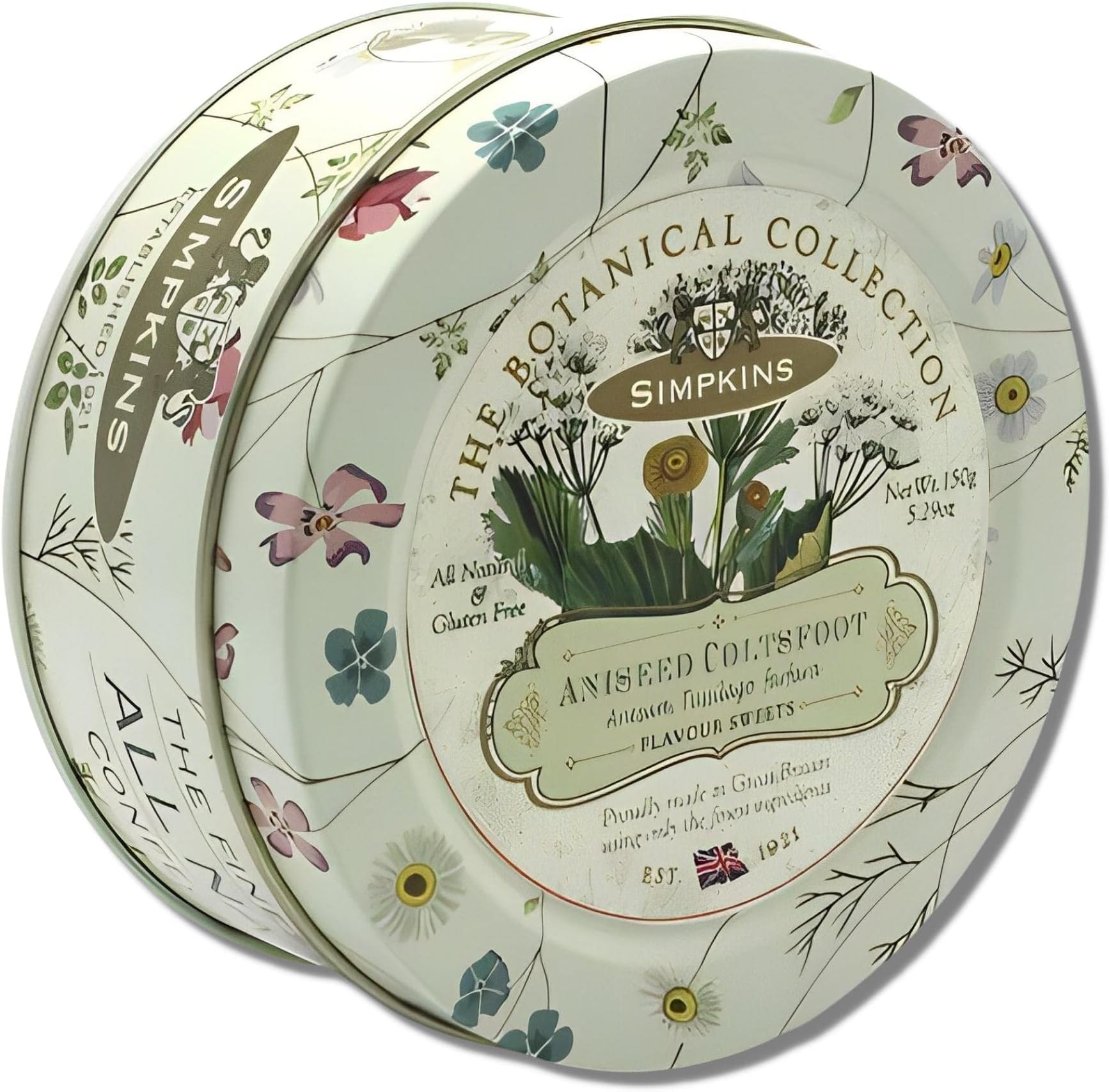 Amazon.com : Simpkins Candy Travel Sweets | Hangover Drops | 200g, Tin ...