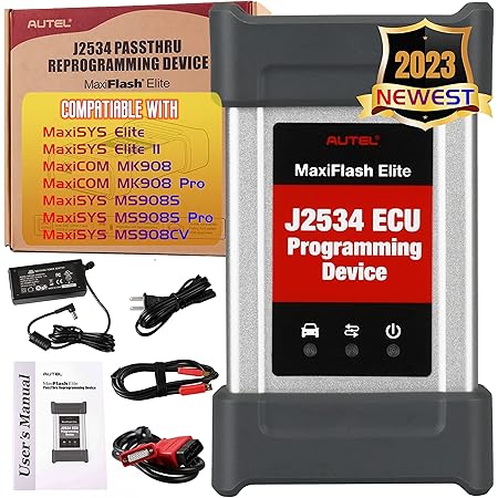 Amazon.com: Autel MaxiFlash VCI Vehicle Communication Interface J2534 ...