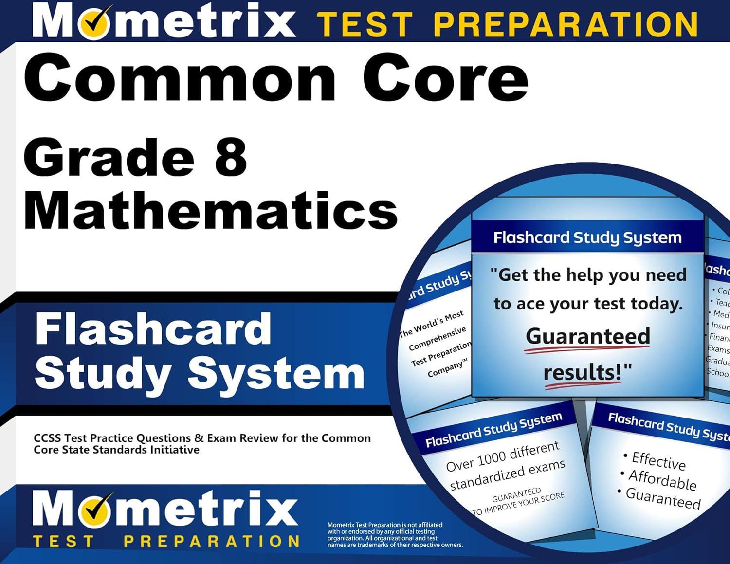 Common Core Grade 8 Mathematics Study System: Ccss Test Practice ...