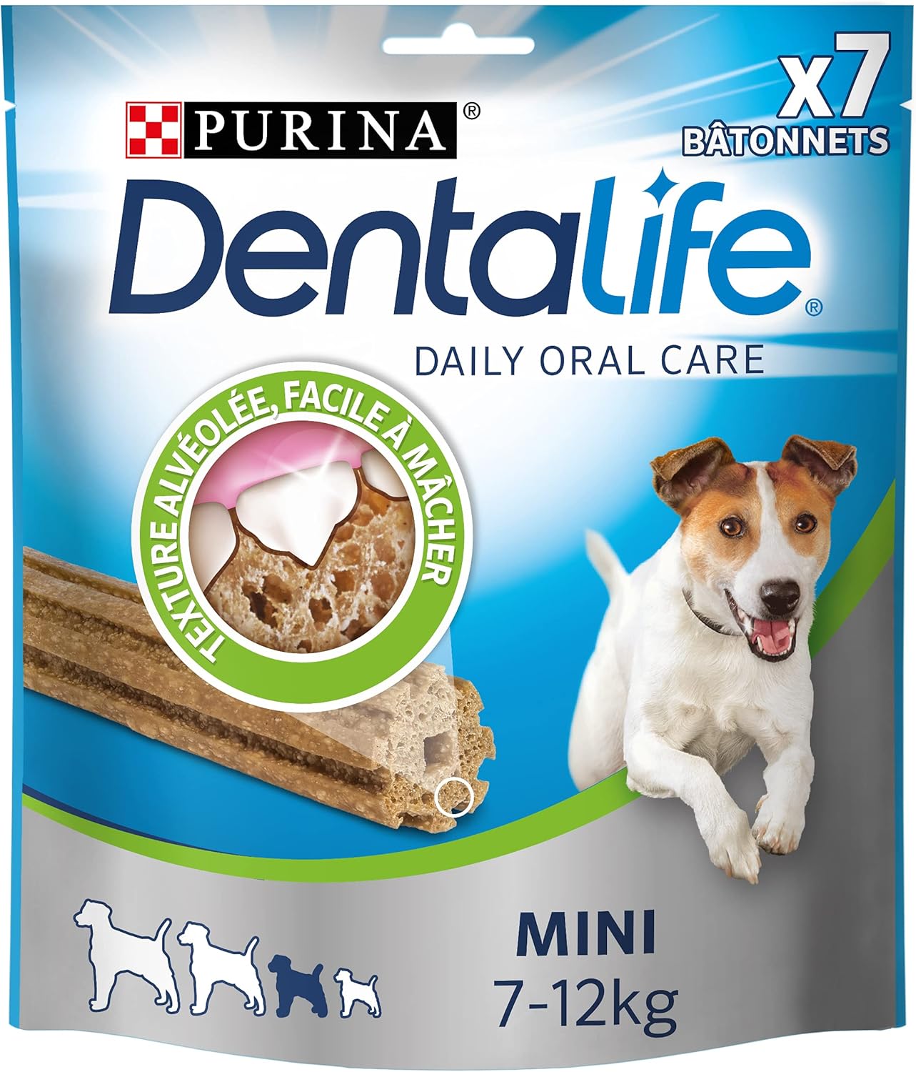 PURINA DENTALIFE MINI | Friandises pour Chien de Petite Taille |7 ...