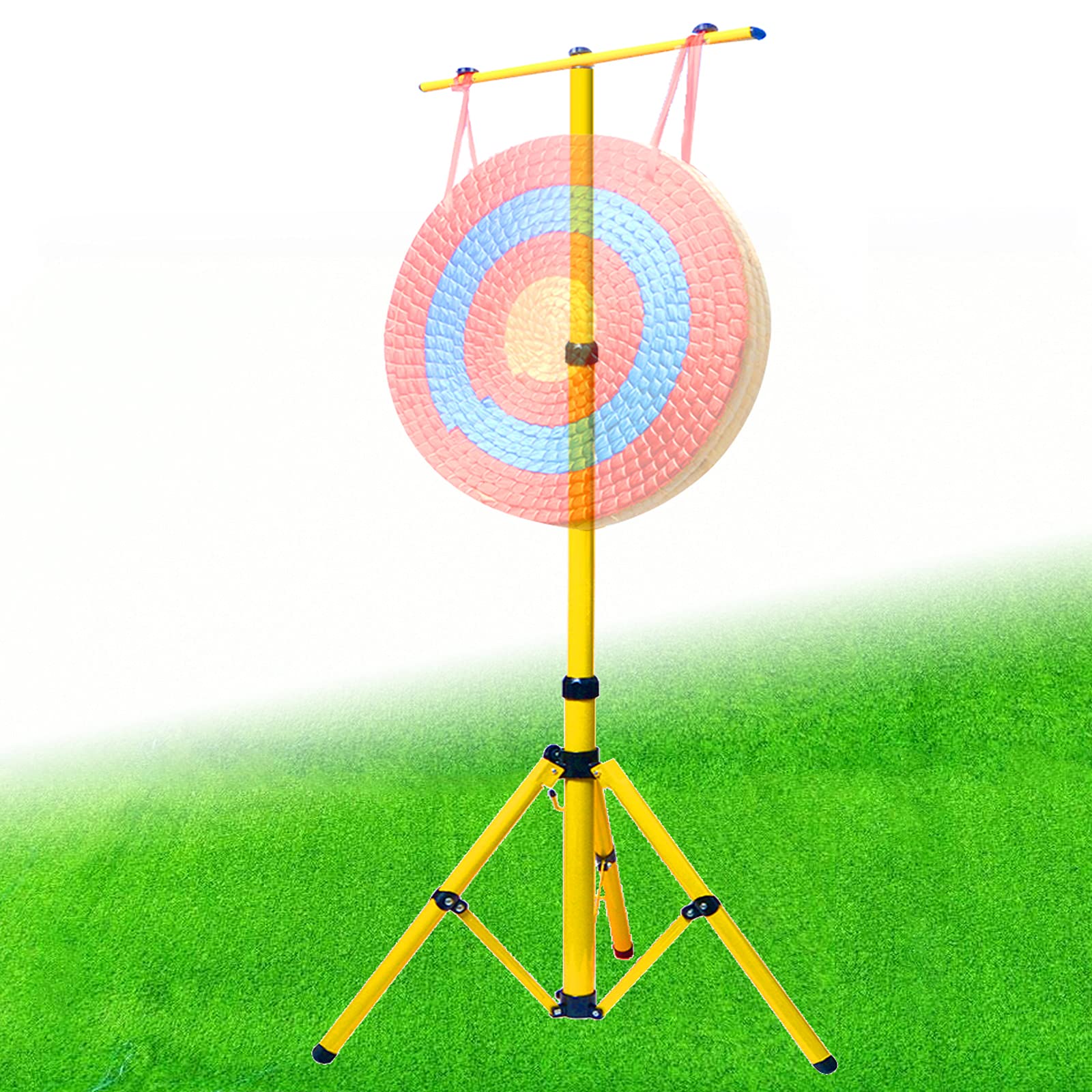 VNAKER Folded Archery Target Stand for Straw & Point Bag Archery Target ...