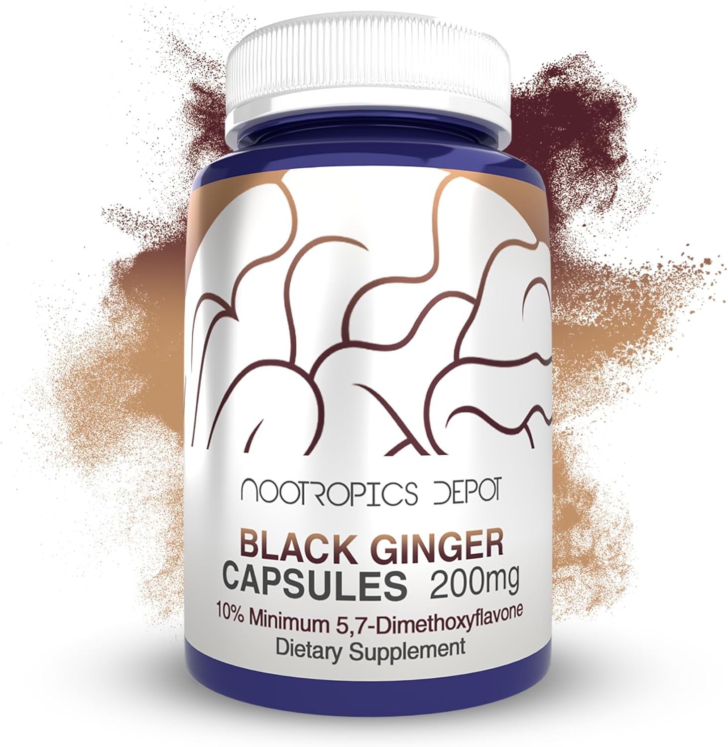 Amazon.com: Nootropics Depot Black Ginger Extract Capsules | 10% 5,7 ...