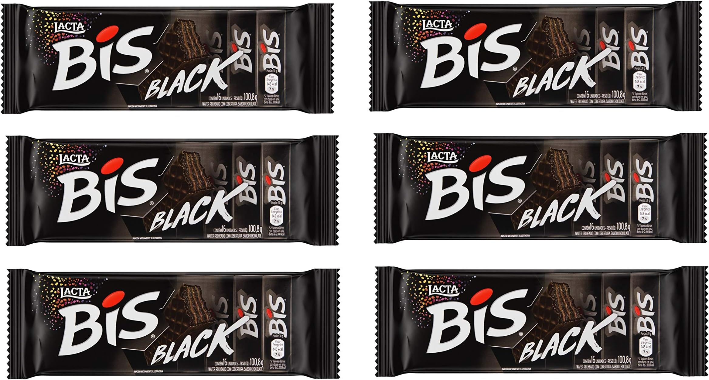 Amazon.com : Milk Chocolate Bis Lacta - Box w/ 20 Units - 4.9oz ...