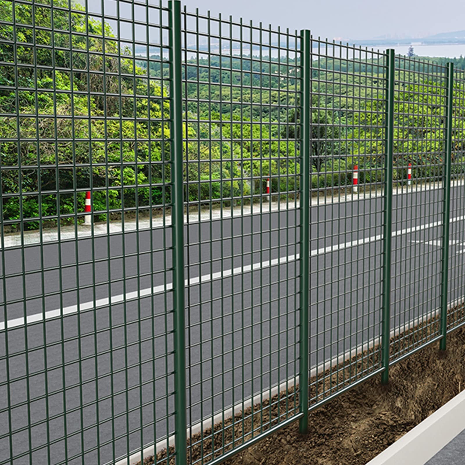 Wire Mesh Fence Diamond Wire Mesh Fence | Chain Link Fence | Junen