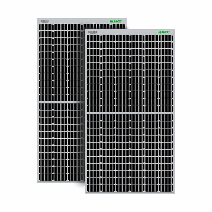 WAAREE Solar Panel 540 Watt (Pack of 2, 540 x 2) Halfcut 144 Cells Mono ...
