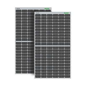 WAAREE Solar Panel 540 Watt (Pack of 2, 540 x 2) Halfcut 144 Cells Mono ...