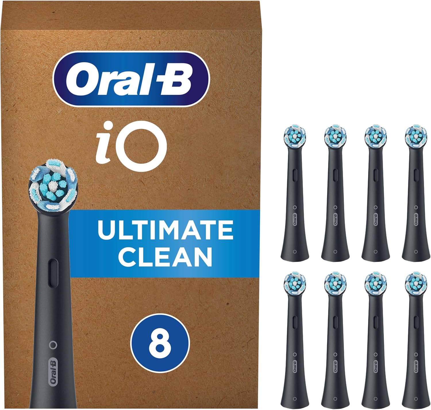 Oral-B iO Ultimate Cleaning Electric Toothbrush Heads, 8 Pieces ...