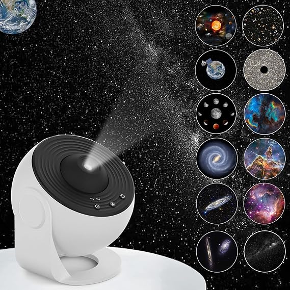 Amazon.com: Galaxy Projector, 12 in 1 Planetarium Star Projector ...