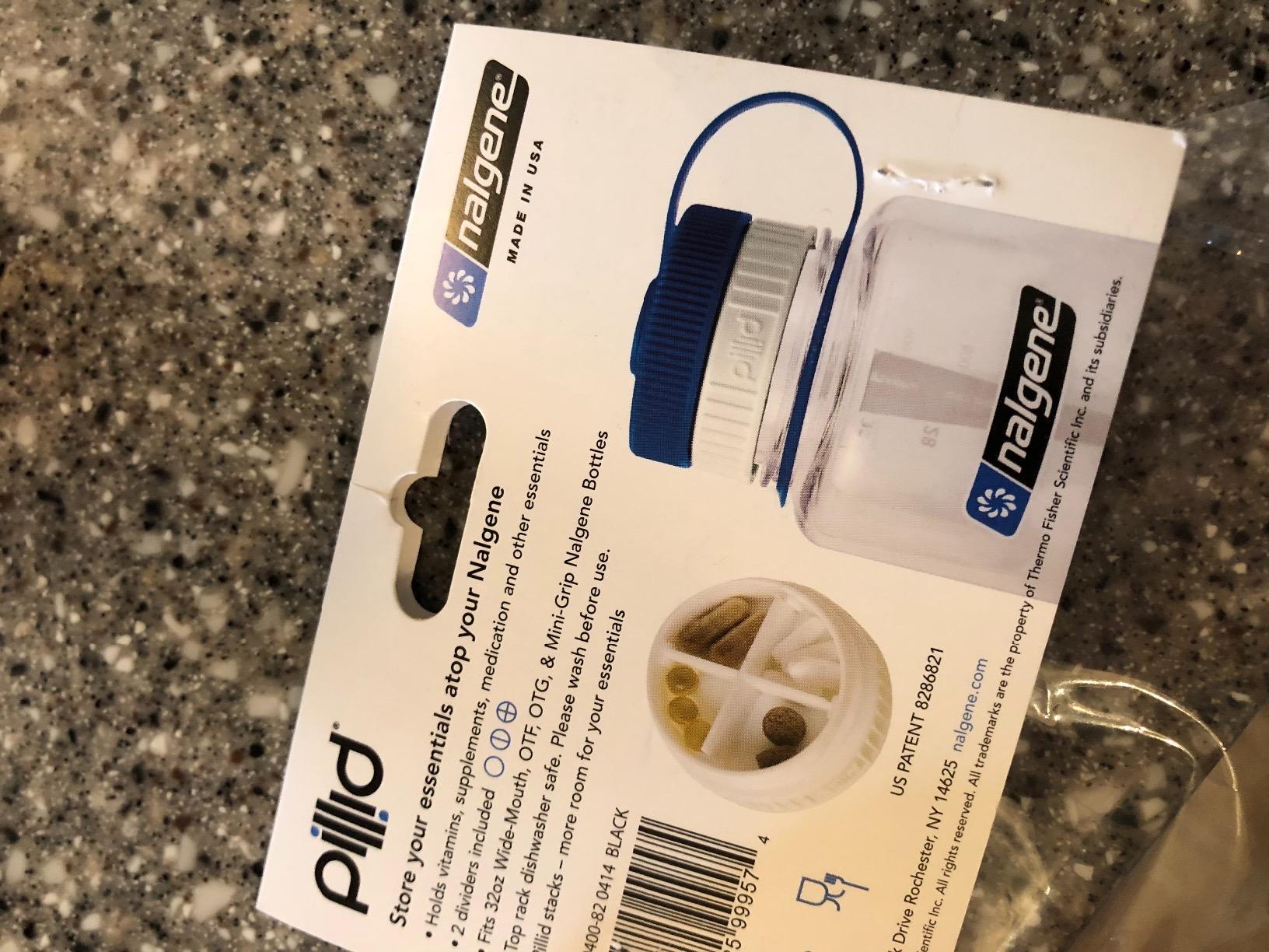 Amazon.com : Pillid (Pill Lid) for Nalgene : Sports & Outdoors
