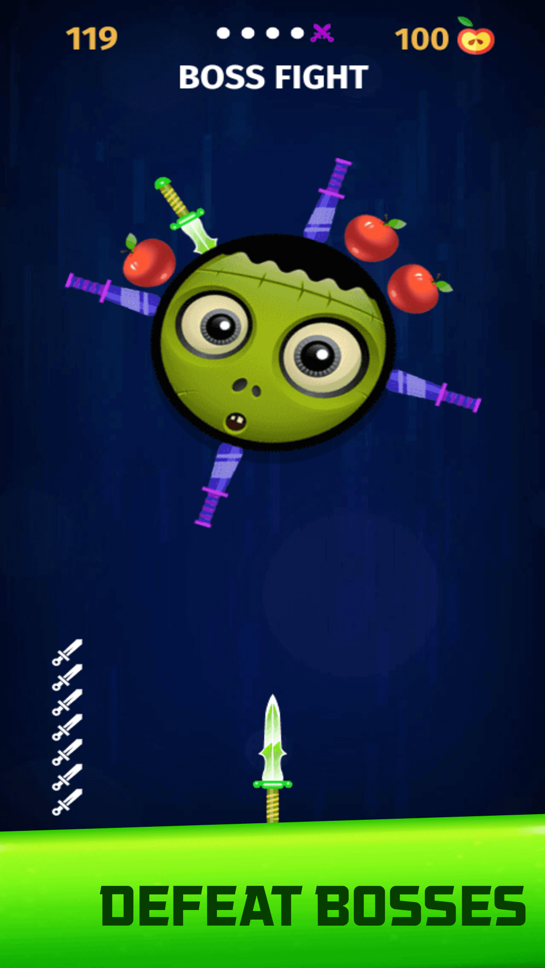 Knife Slices - Throw, Hit and Break Wood Log - App on Amazon Appstore