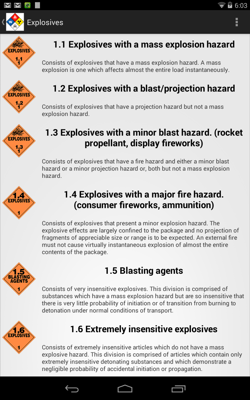 HazMat Tutor - App on Amazon Appstore