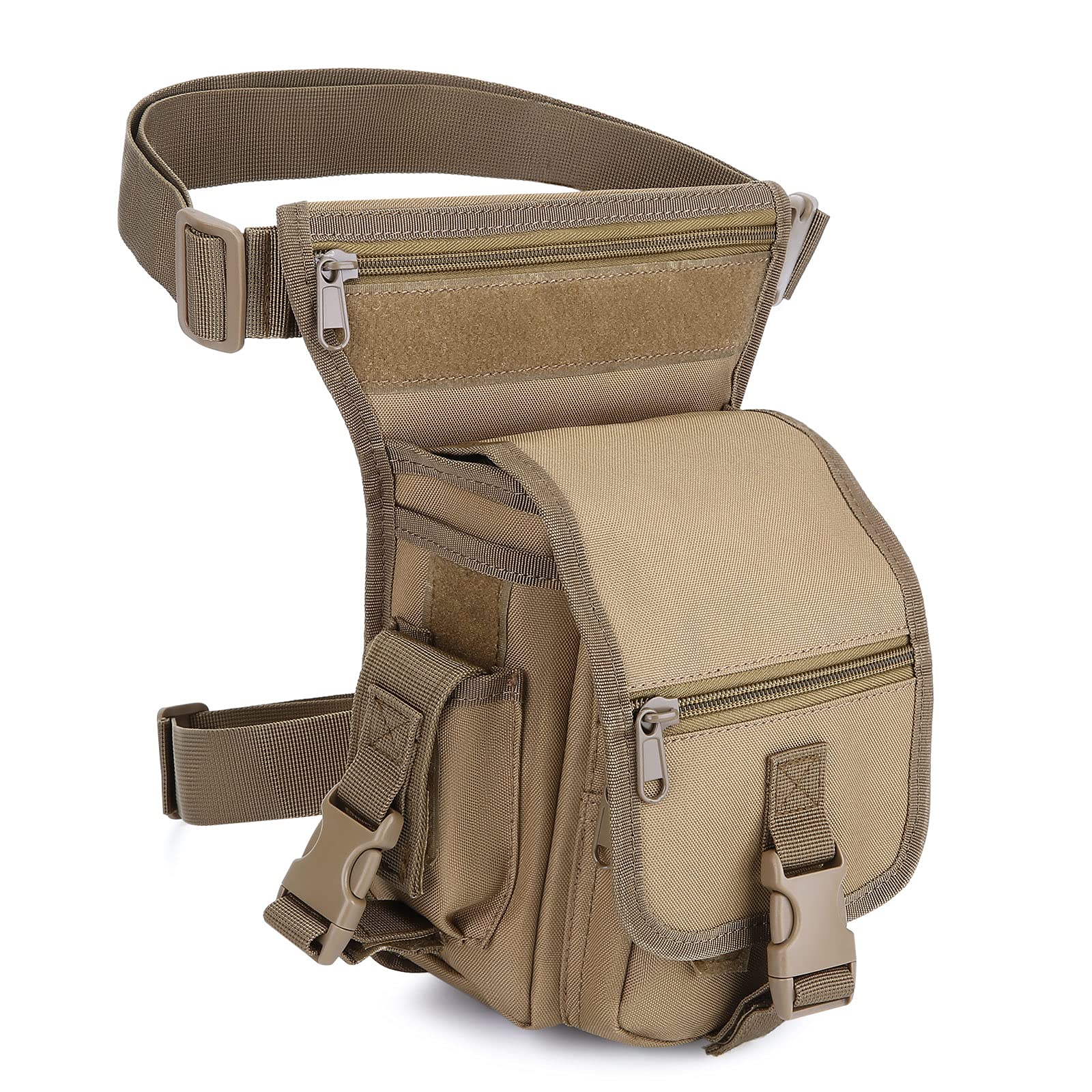 Buy UBORSE Molle Drop Leg Bag Utility Thigh Hip Pack Multifunctional ...