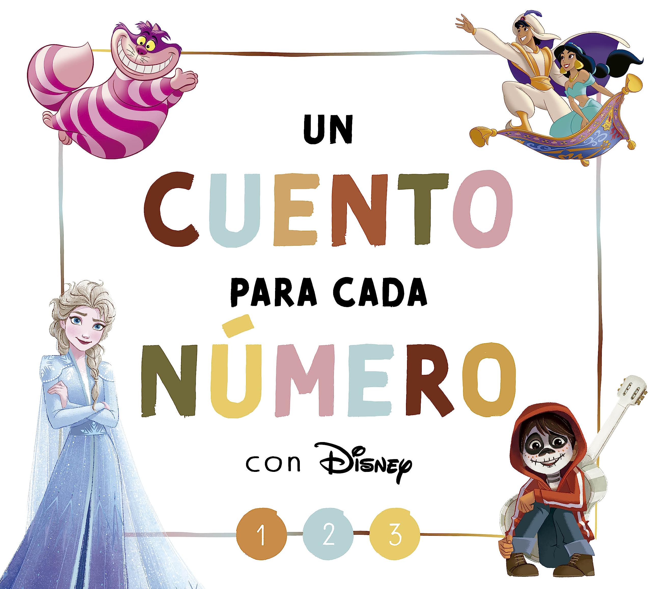 Un cuento para cada número con Disney (Disney. Lectoescritura) (Aprendo ...