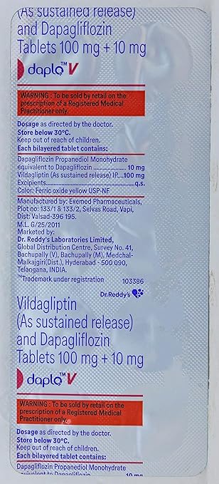 Daplo V - Strip of 10 Tablets : Amazon.in: Health & Personal Care