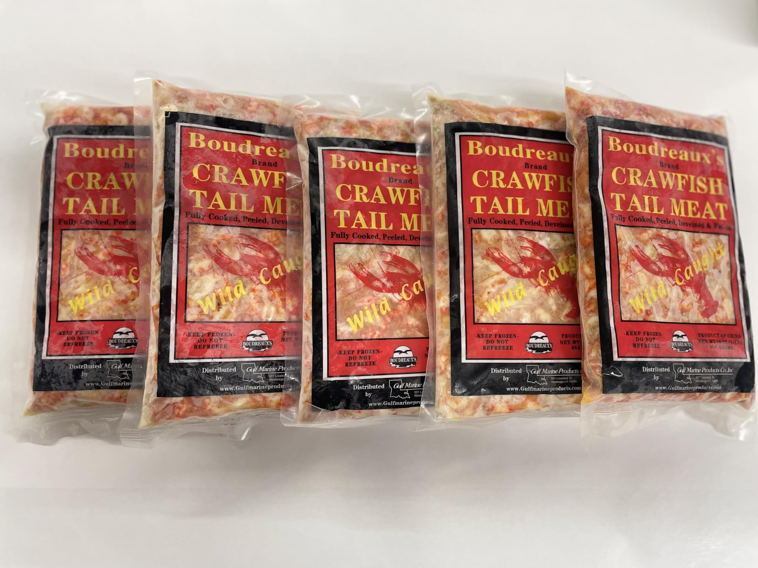 Amazon.com: Boudreaux's Crawfish Tail Meat, 5 lb, Frozen : Grocery ...