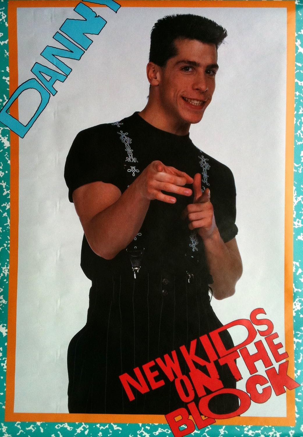 Amazon.com: DANNY WOOD Mint Sealed NEW KIDS ON THE BLOCK Poster (LARGE ...