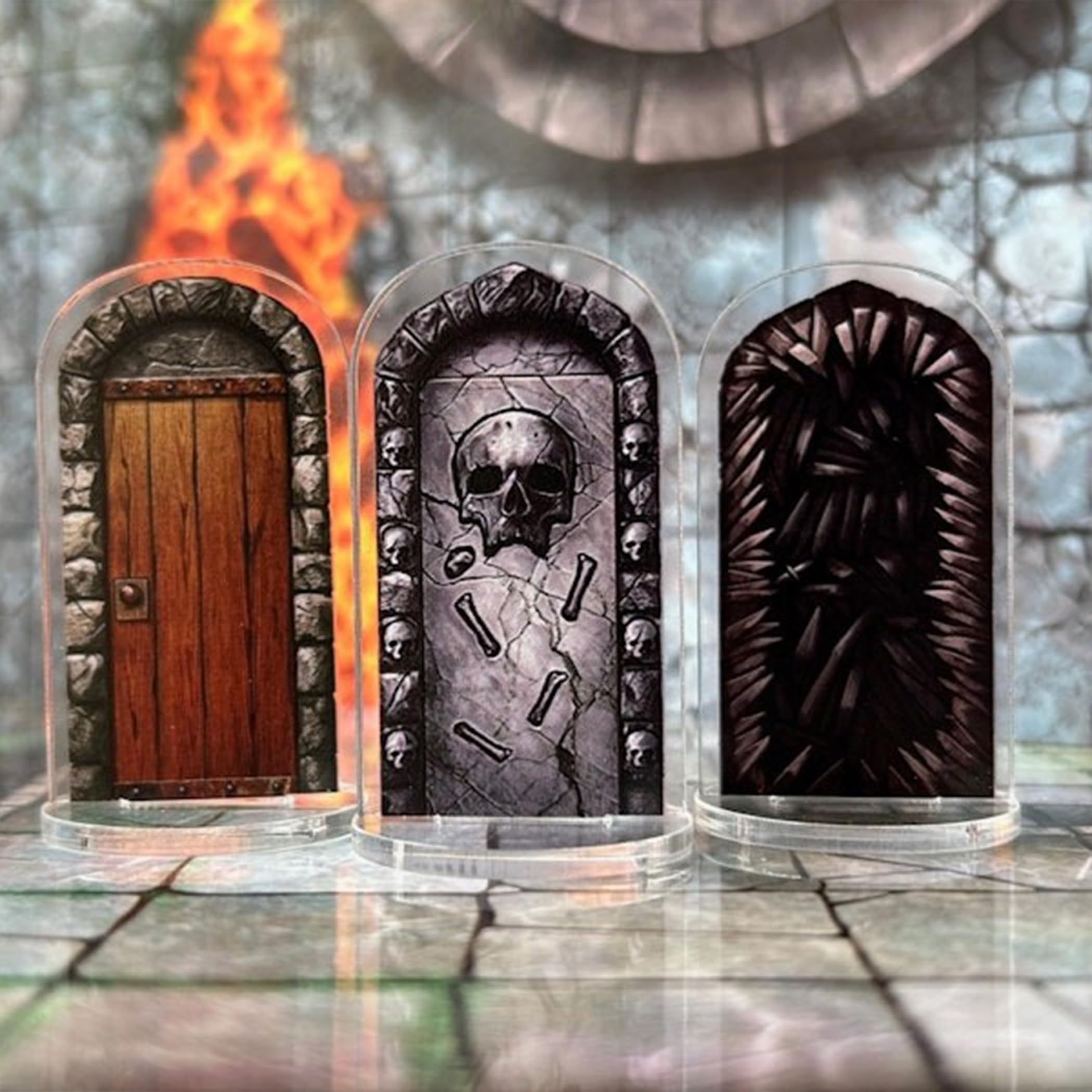 Big Box of Dungeon Doors by Loke, RPG Accessory – BigaMart