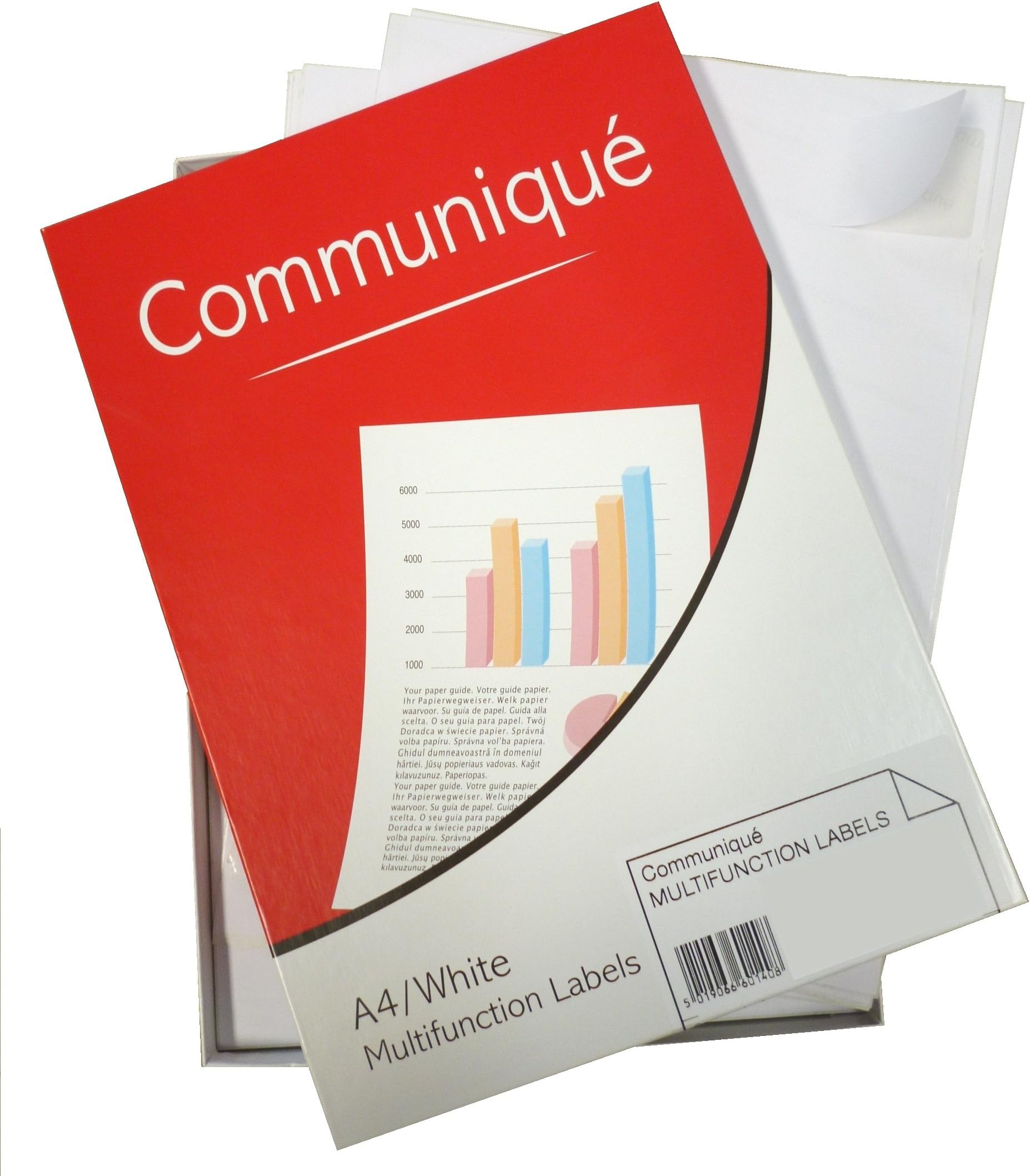 5 Star Multifunction labels 4per Sheet 105x148mm [ 400 Labels] : Amazon ...