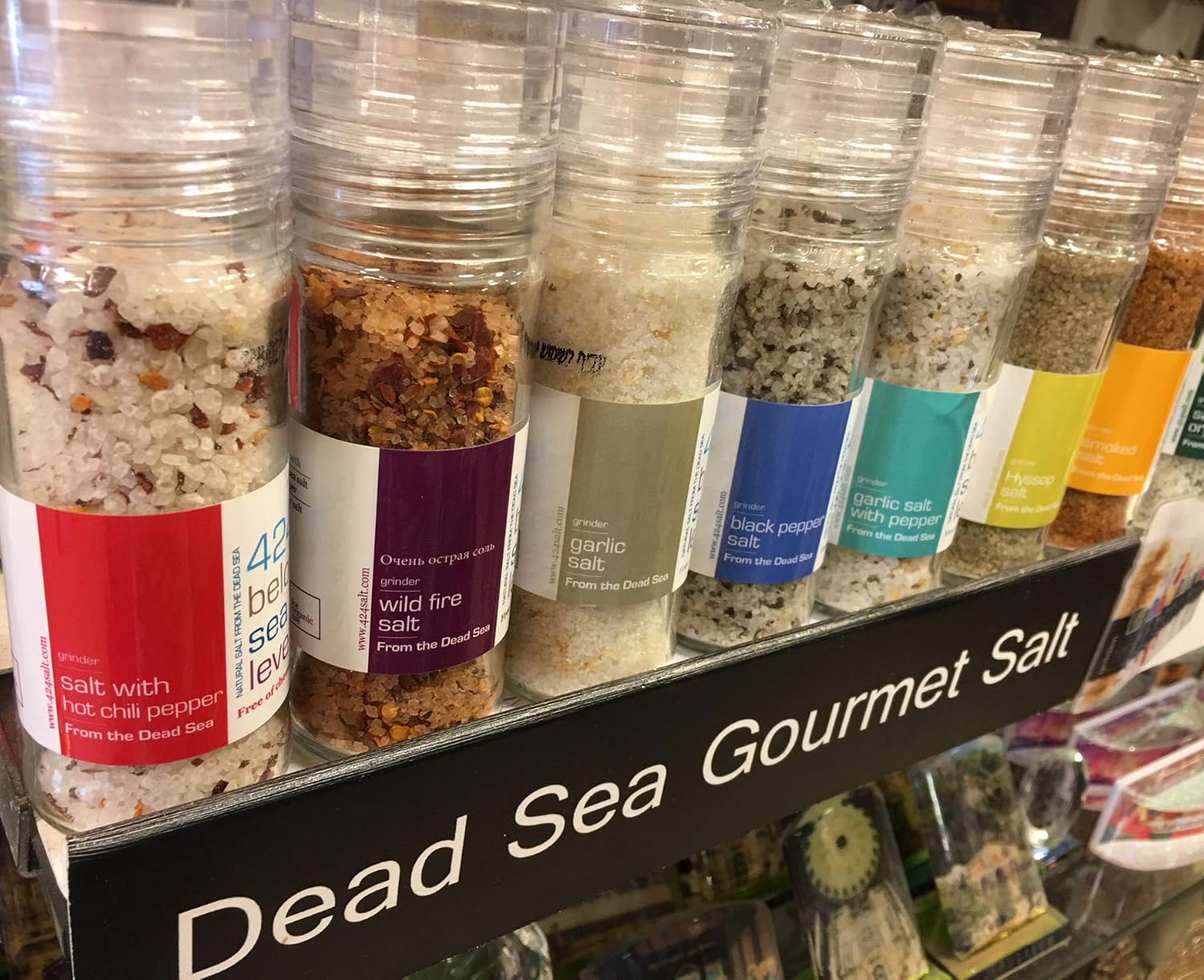 Buy Garlic Salt & Rosemary Gourmet Salt Collection From The Dead Sea 3 ...