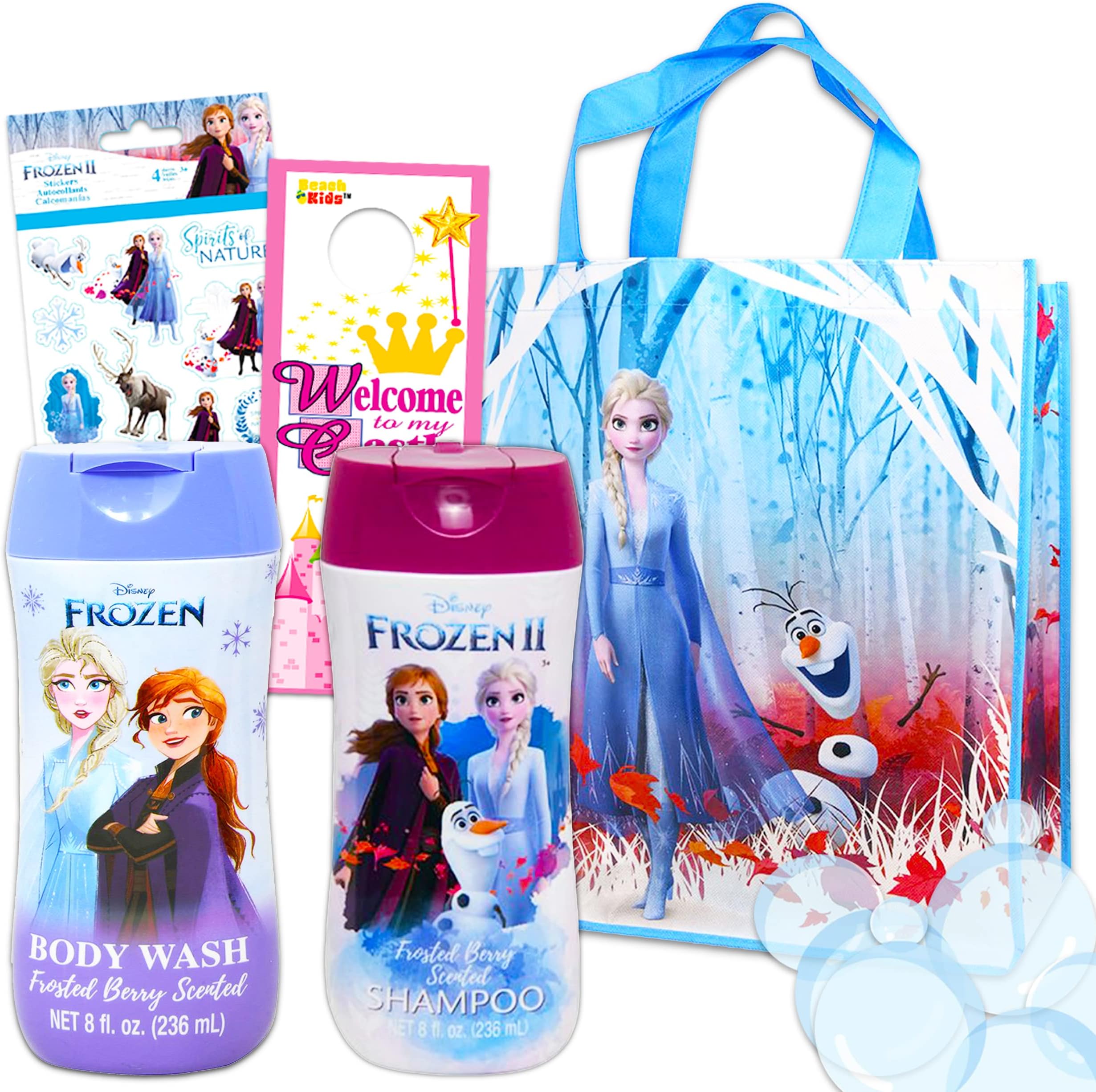 Amazon.com : Disney Frozen Bath Accessories Set ~ Bundle with 4 Pc ...