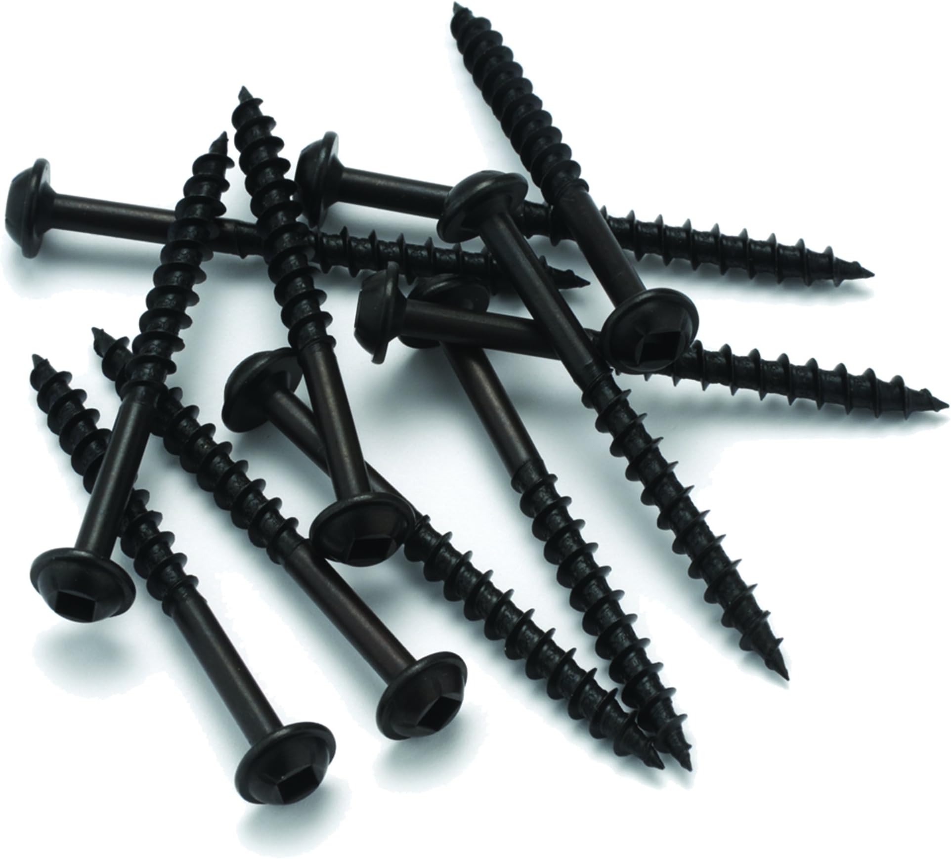 Amazon.com: 8 x 2-1/2 HighPoint Round Washer Head Woodworking Screws ...