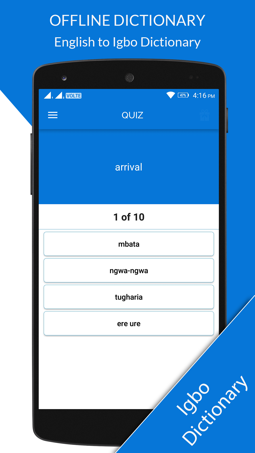 Igbo Dictionary | English to Igbo Dictionary - App on Amazon Appstore