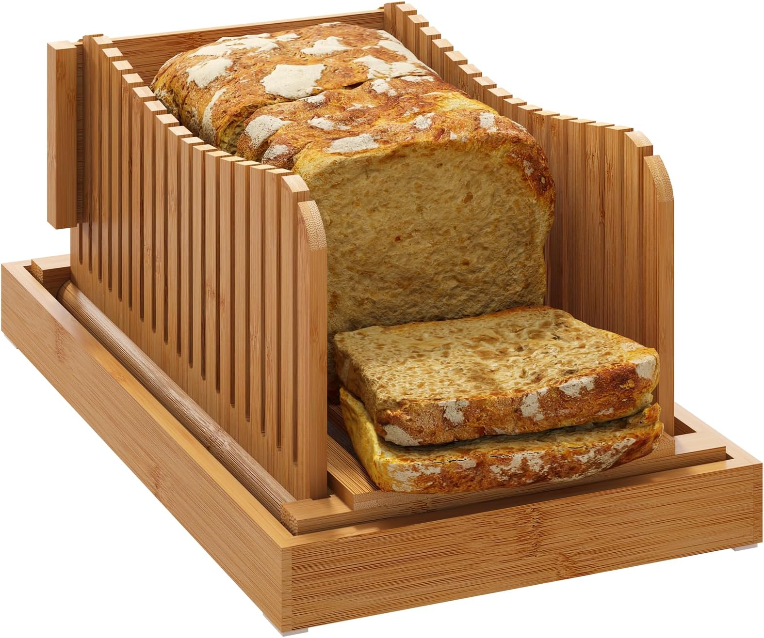 Amazon.com: Akamino bread slicer, Bread slicers for Homemade Bread ...