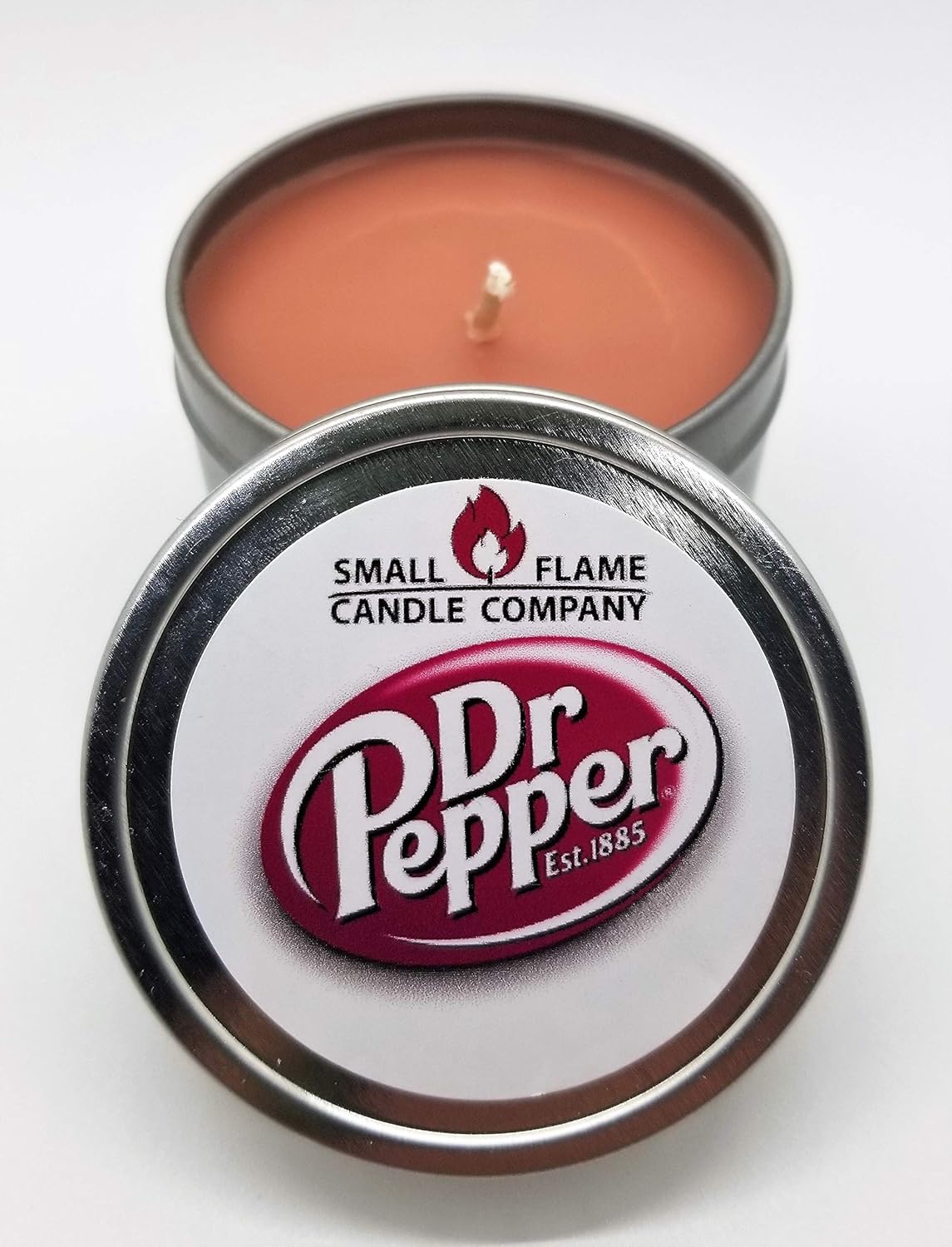 Amazon.com: Hand-Crafted Natural Coconut Soy Candle from Small Flame ...