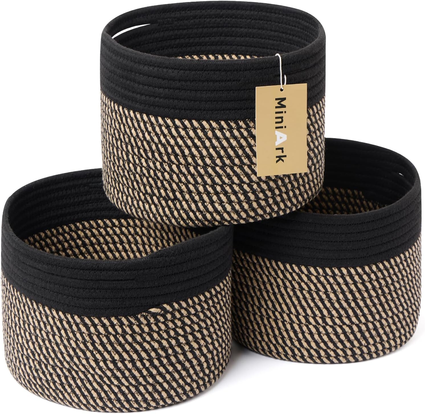 Amazon.com: MiniArk Small Basket for Organizing | Cube Shelf Closet ...