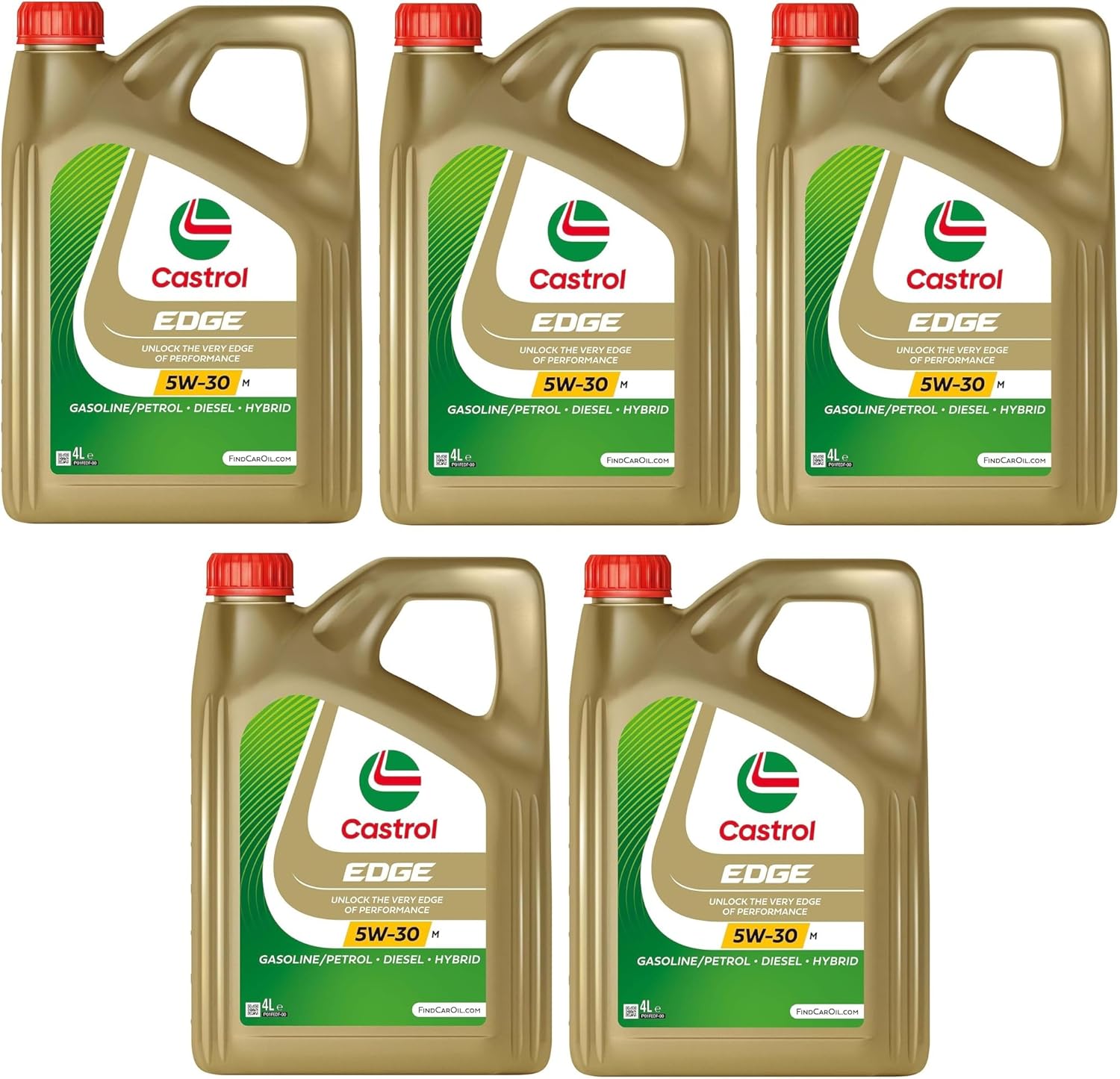 Castrol Edge 5W30 M C3 Fully Synthetic Car Engine Oil, LL04, 20 Litres ...