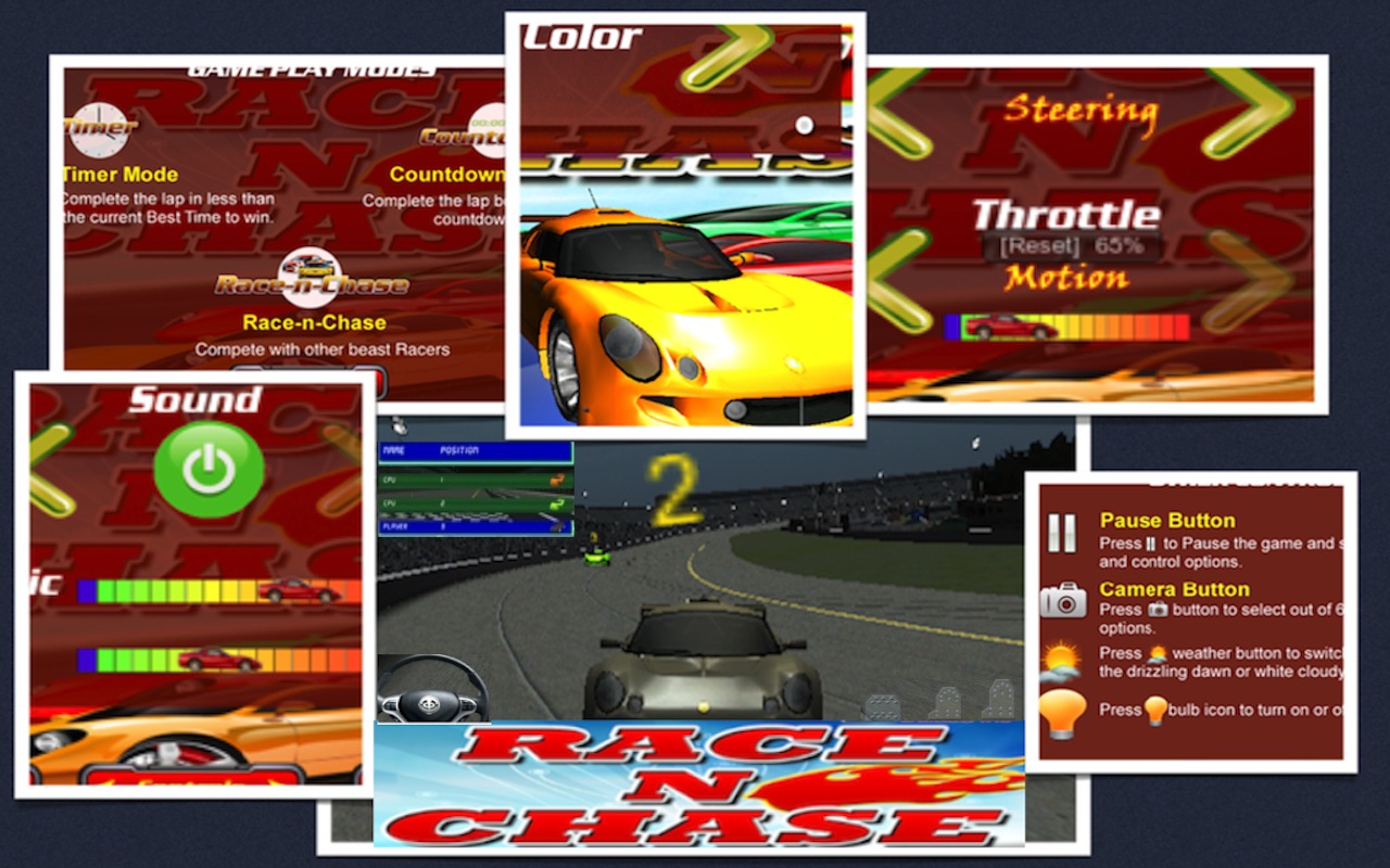 Race N Chase - 3D Action Arcade Cars Racing - Application sur Amazon ...