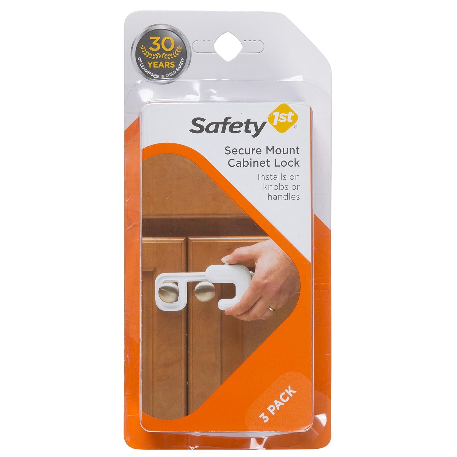 Amazon.com: Safety 1st Secure Mount Cabinet Lock, 3 Count : Baby