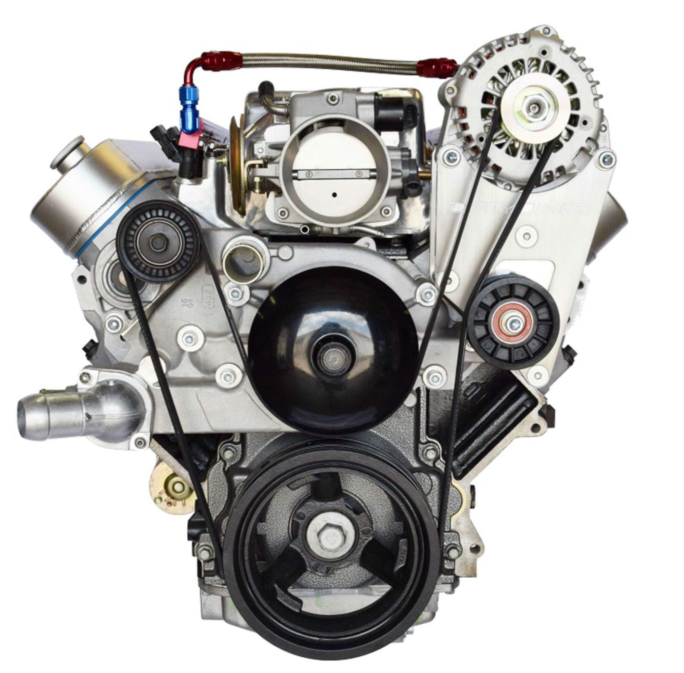 Amazon.com: Dirty Dingo LS Truck Alternator Only Bracket Street Rod ...