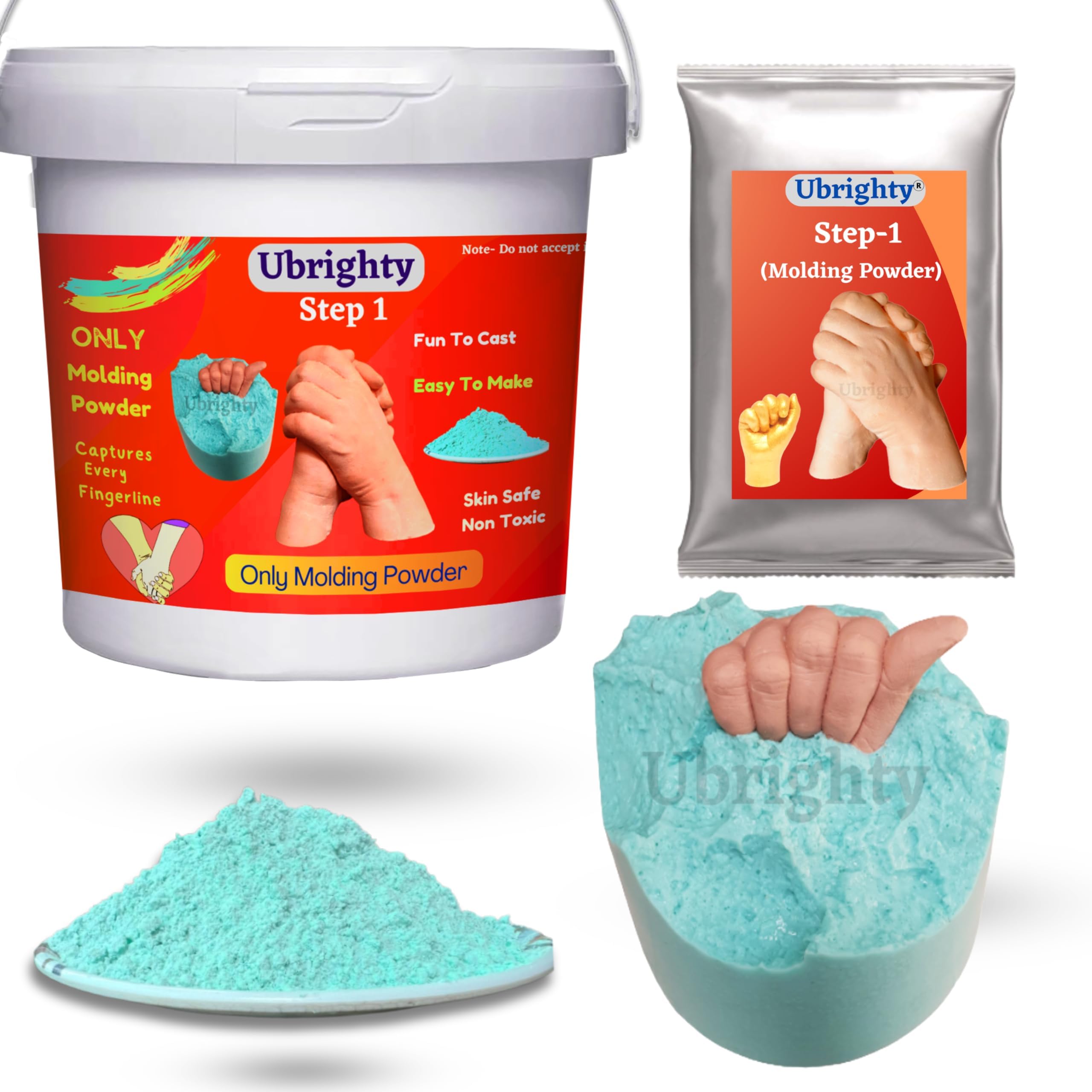 Buy Ubrighty (only molding Powder 480 gm) for Hand and Foot molding ...